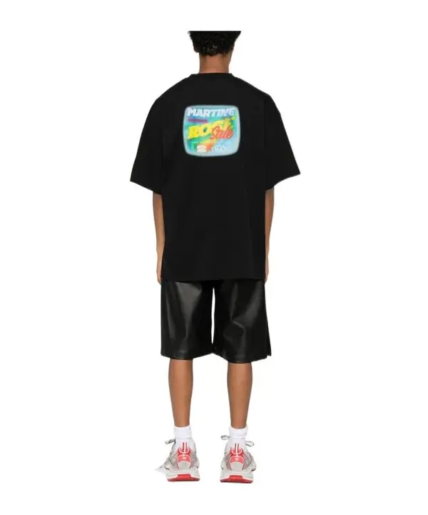 Martine Rose Logo Printed Crewneck T-shirt