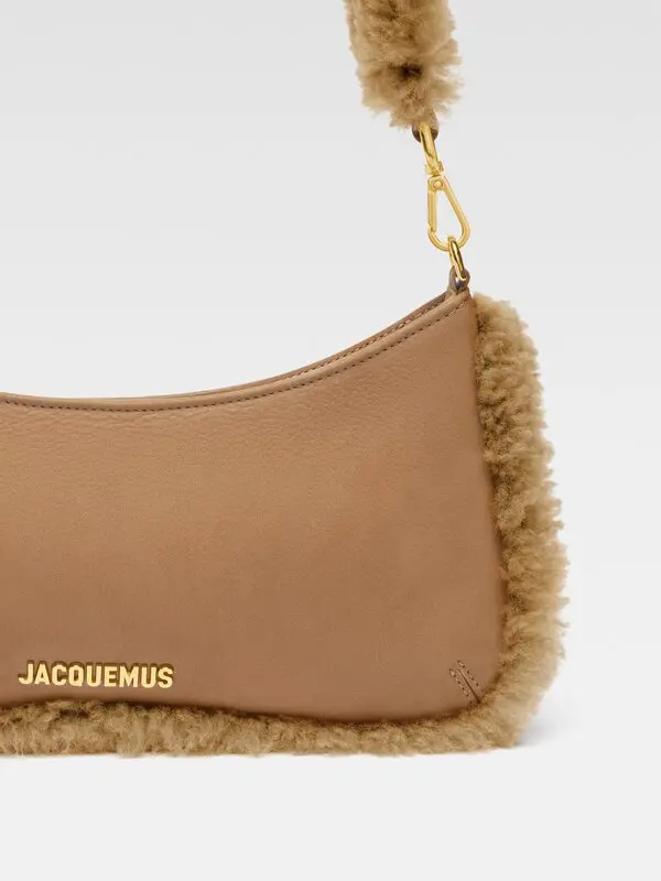 Jacquemus Shearling Shoulder Bag