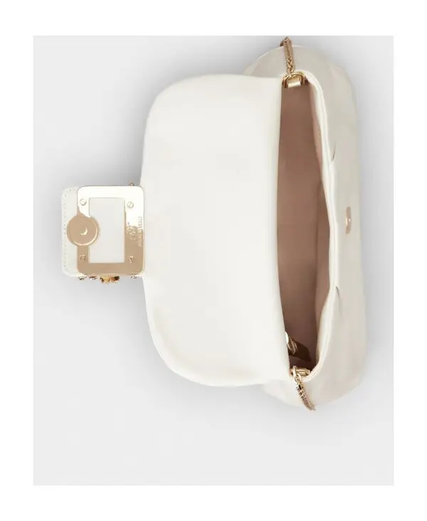ROGER VIVIER Embellished Satin Mini Clutch