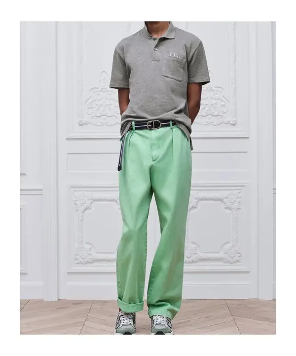 Dior Tonal Embroidery Polo Shirt