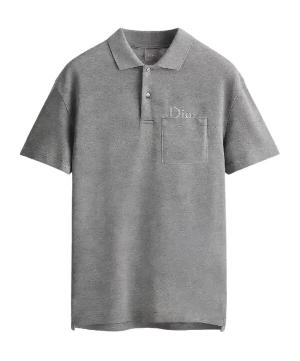 Dior Tonal Embroidery Polo Shirt