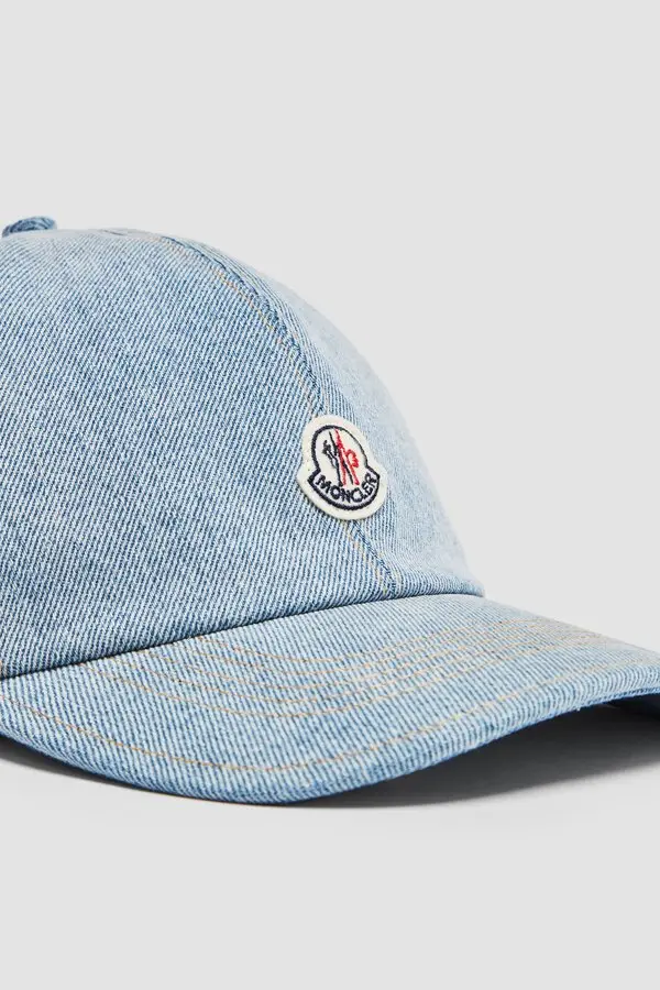 Moncler Denim Baseball Cap