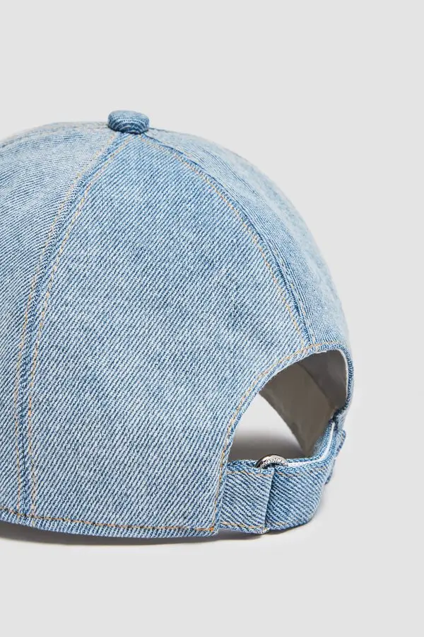 Moncler Denim Baseball Cap