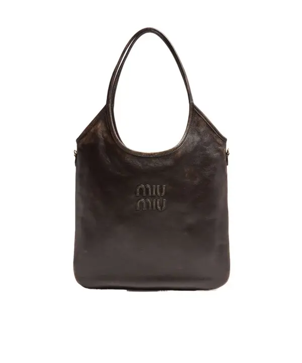 Miu Miu Aged Nappa Leather Ivy Bag