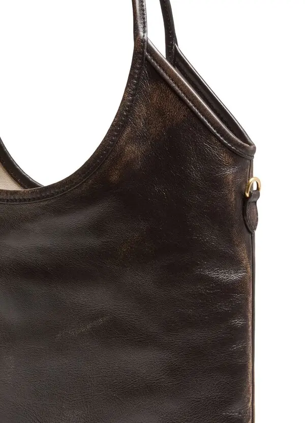 Miu Miu Aged Nappa Leather Ivy Bag