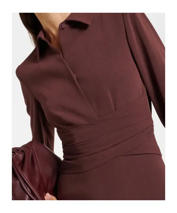 Roland Mouret Pleated Midi Dress