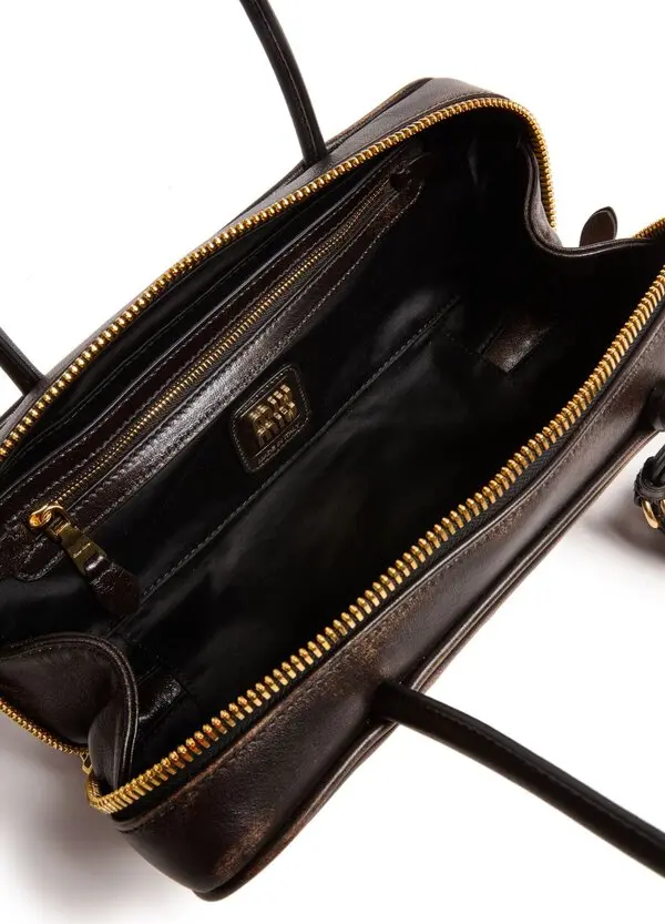 Miu Miu Aged Nappa Leather Bag