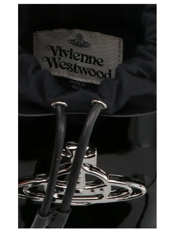 VIVIENNE WESTWOOD Daisy Leather Bucket Bag