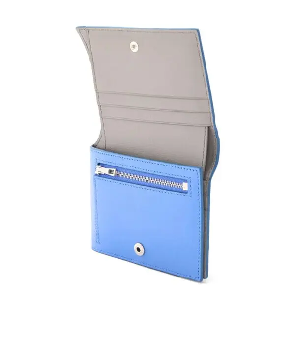 Loewe Folded Wallet In Shiny Nappa Calfskin