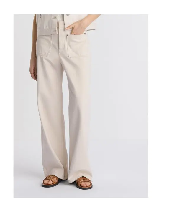 Dior Flared Jeans With Embellished Cuffs