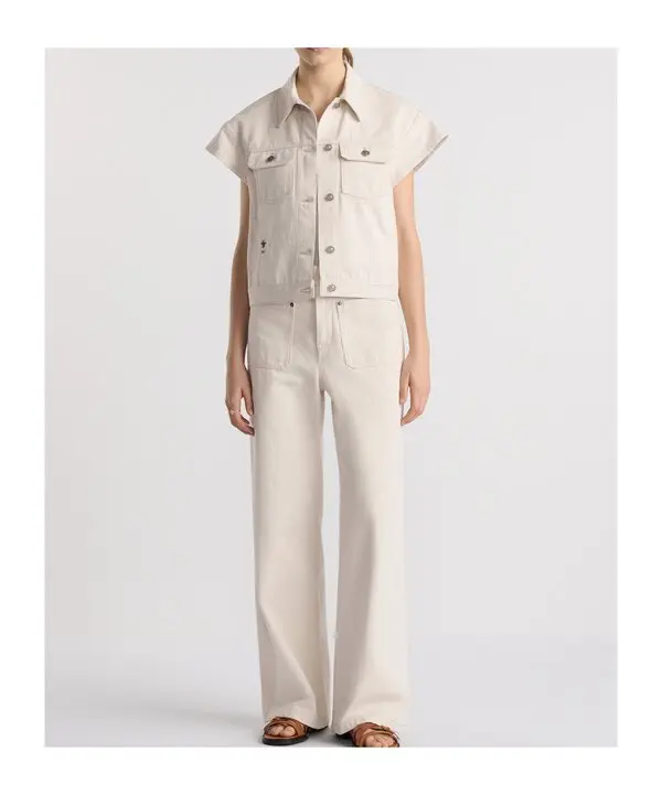 Dior Flared Jeans With Embellished Cuffs