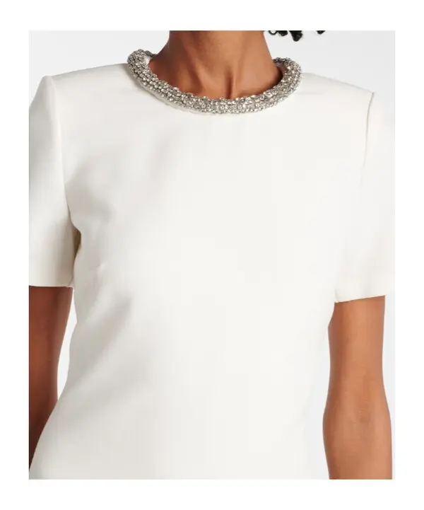 Roland Mouret Embellished Crêpe Gown
