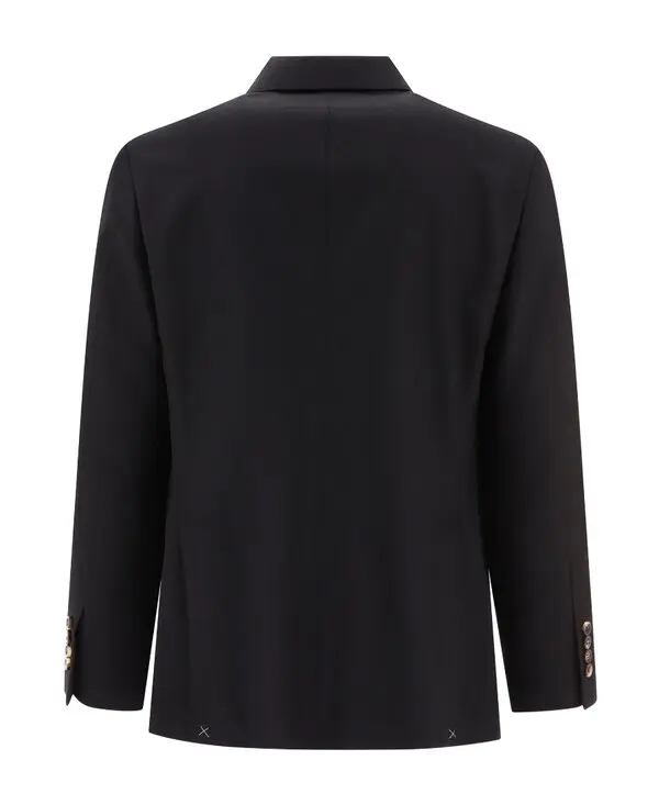 Brunello Cucinelli Single-breasted Wool Blazer