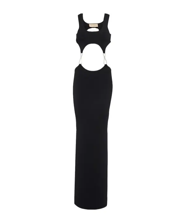 AYA MUSE Heri Cutout Knit Maxi Dress