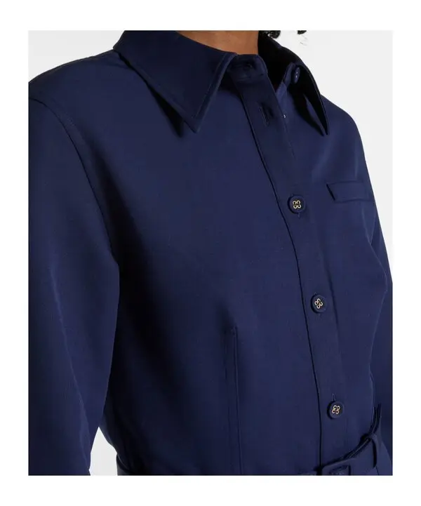 Roland Mouret Belted Shirt Dress