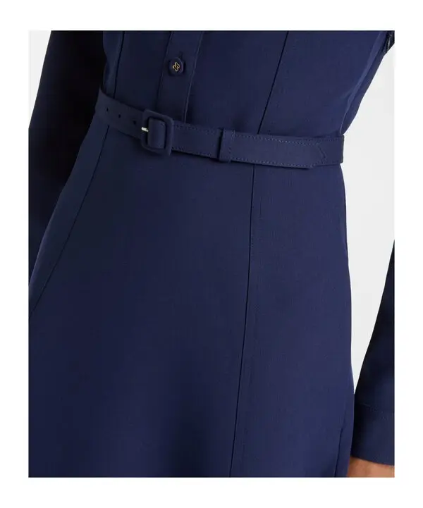 Roland Mouret Belted Shirt Dress
