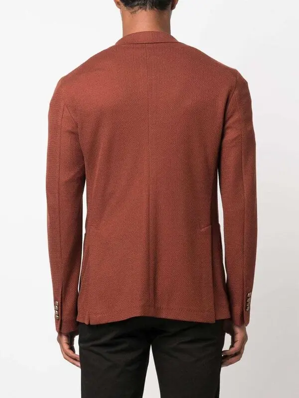Tagliatore Single-breasted Cotton Blazer