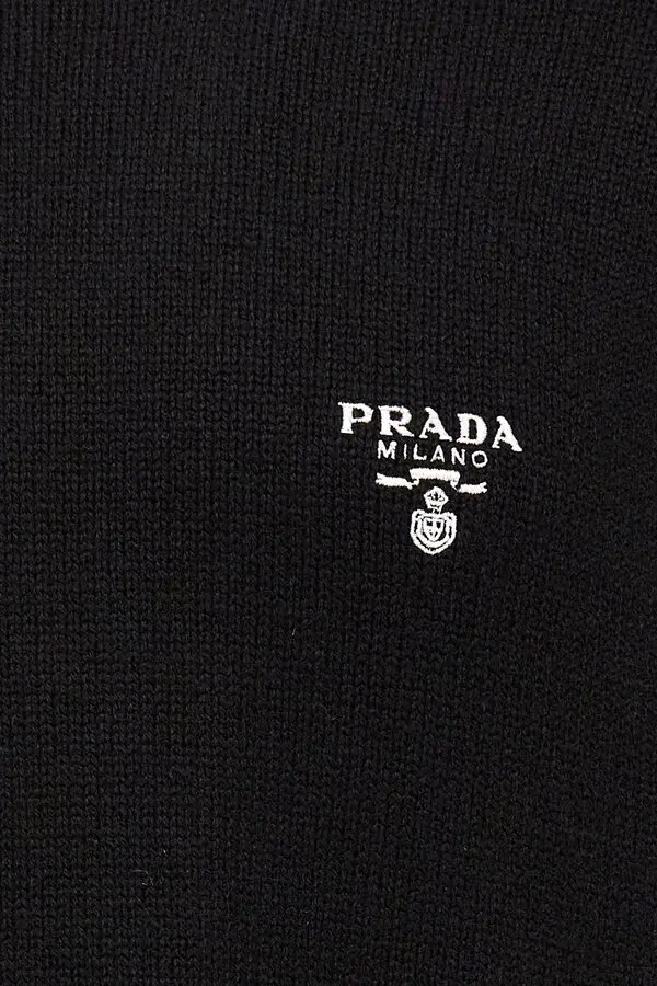 Prada Long-sleeved Cashmere Sweater