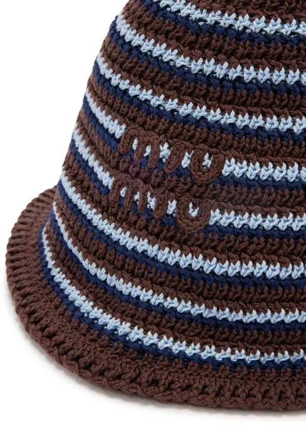 Miu Miu Crochet Bucket Hat