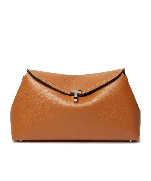 TOTEME T-lock Logo Shoulder Bag