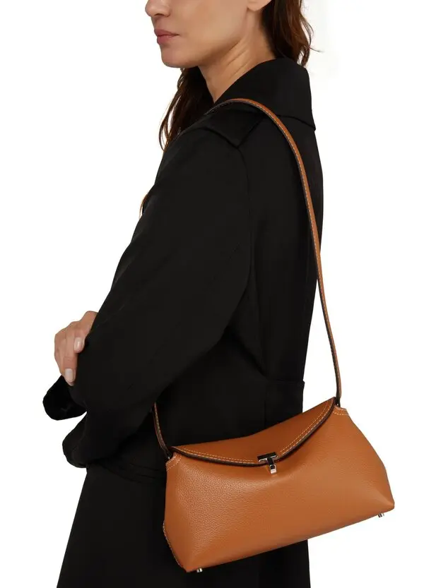 TOTEME T-lock Logo Shoulder Bag