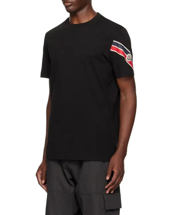 Moncler Logo Printed Crewneck T-shirt