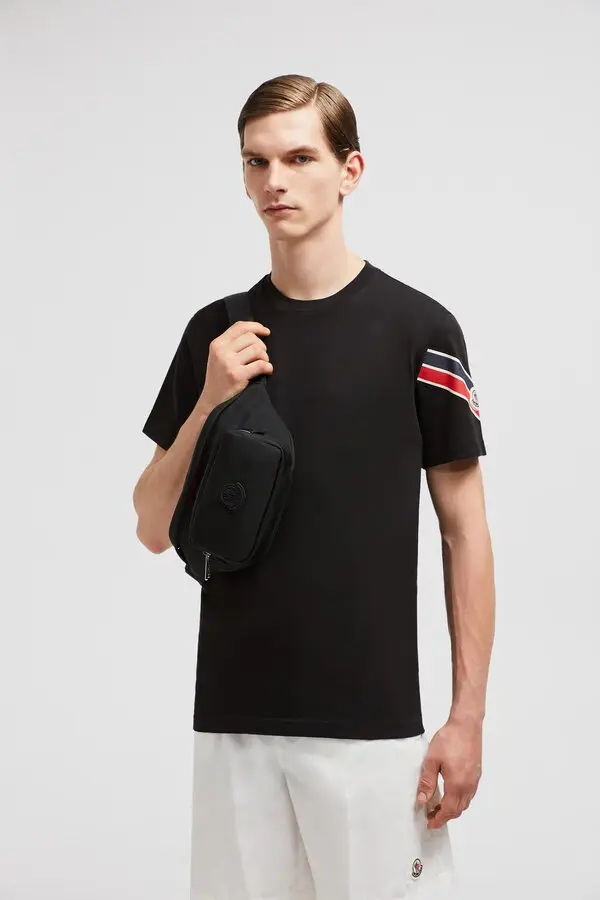 Moncler Logo Printed Crewneck T-shirt