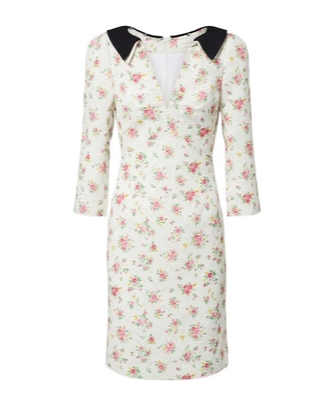 SHUSHU/TONG Floral Midi Dress