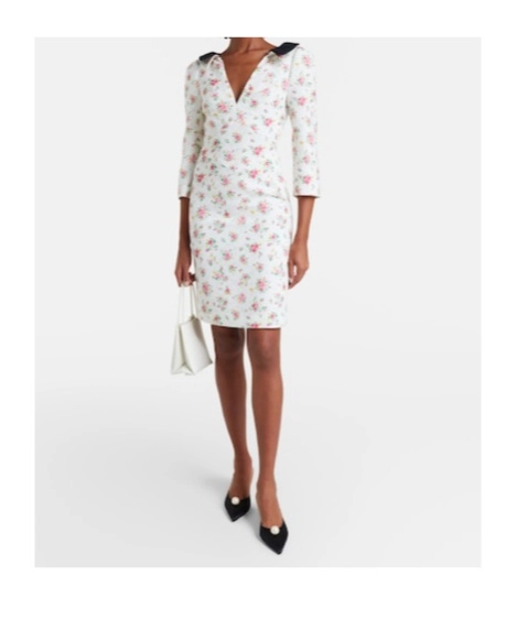 SHUSHU/TONG Floral Midi Dress