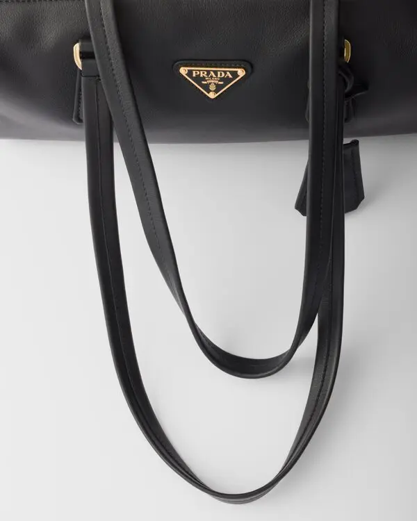 Prada Zipped Medium Tote Bag