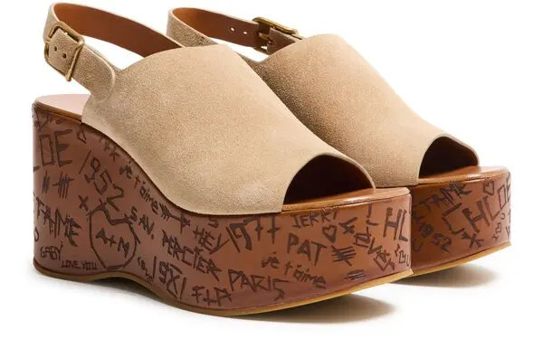 Chloé Maxime Platform Sandals