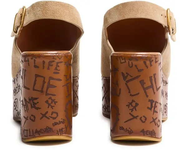 Chloé Maxime Platform Sandals