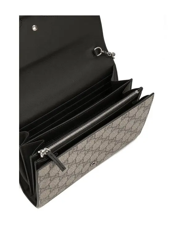 Gucci Gg Supreme Chain Wallet