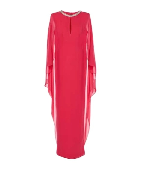 Roland Mouret Embellished Silk Chiffon Gown