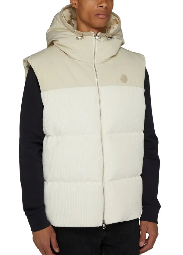 Moncler Bentu Logo Down Vest