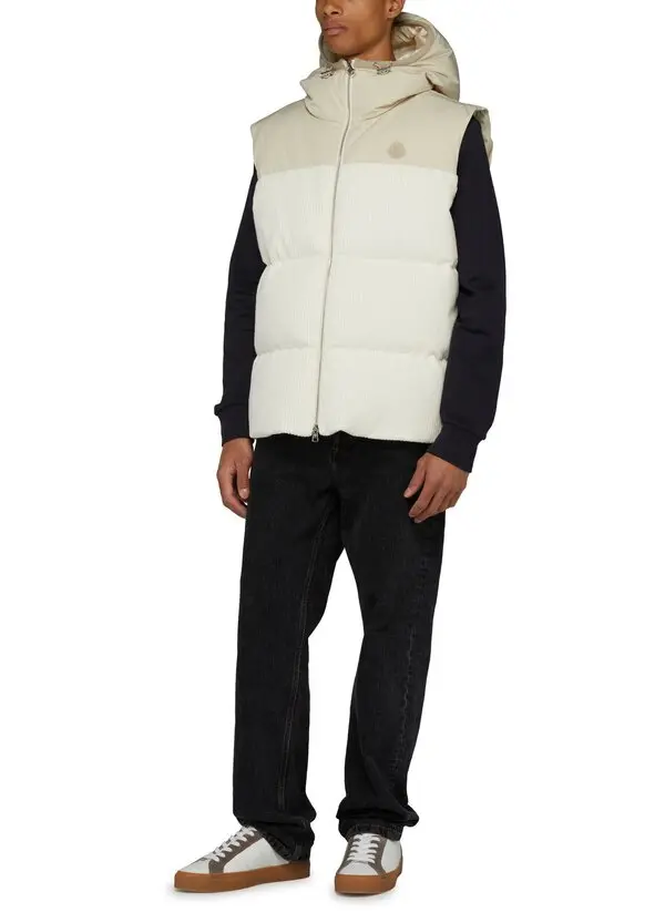 Moncler Bentu Logo Down Vest
