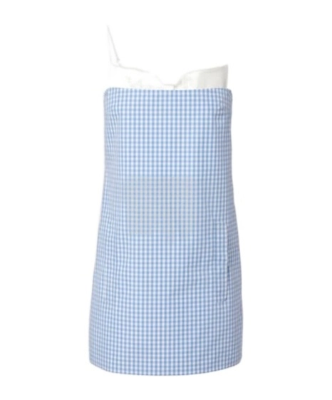 SHUSHU/TONG Gingham Cotton Minidress