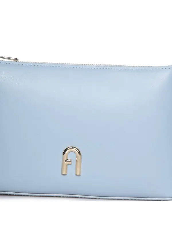 Furla Zippered Shoulder Bag - Blue