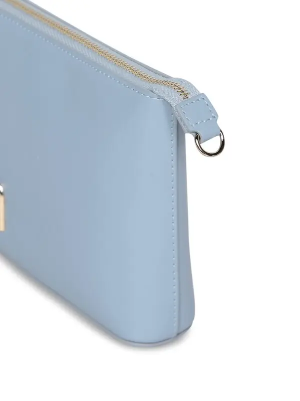 Furla Zippered Shoulder Bag - Blue