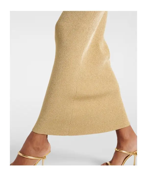 Nina Ricci Lame Maxi Dress