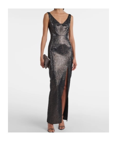 Roland Mouret Embellished Crêpe Gown