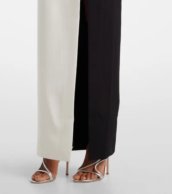 Roland Mouret Strapless Crêpe Gown