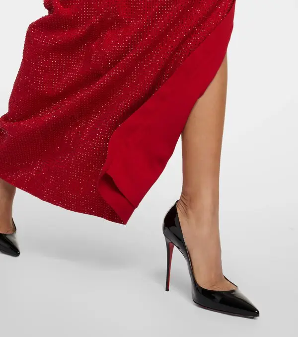 Roland Mouret One-shoulder Gown With Diamanté Embellishments