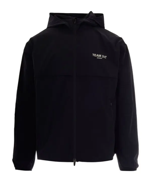 REPRESENT Long-sleeved Casual Jacket - Black