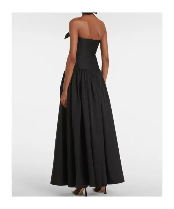 Roland Mouret Strapless Silk-blend Taffeta Gown