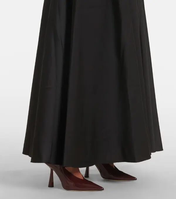 Roland Mouret Strapless Silk-blend Taffeta Gown