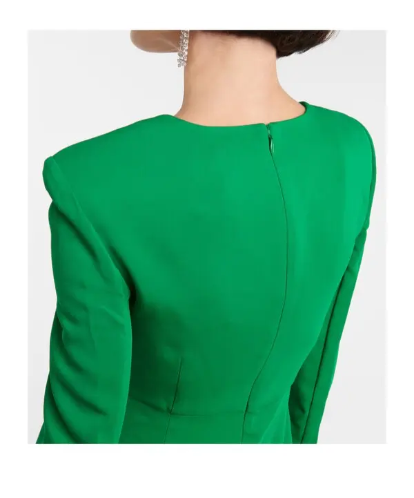 Roland Mouret Zipper Long Sleeve Dress Skirt