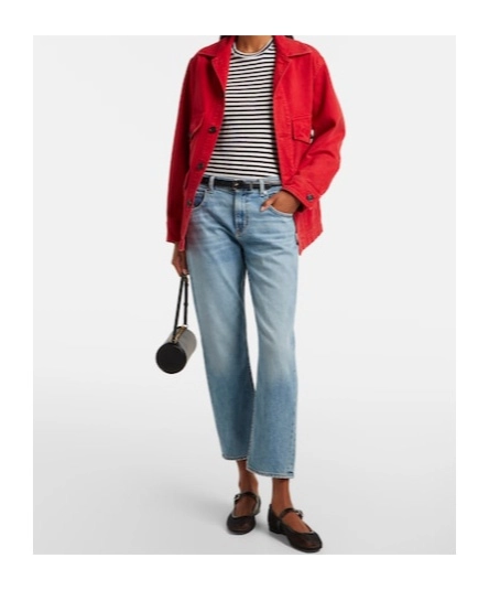 NILI LOTAN Straight Leg Jeans