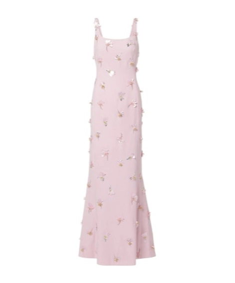 Simkhai Briella Embellished Gown - Pink