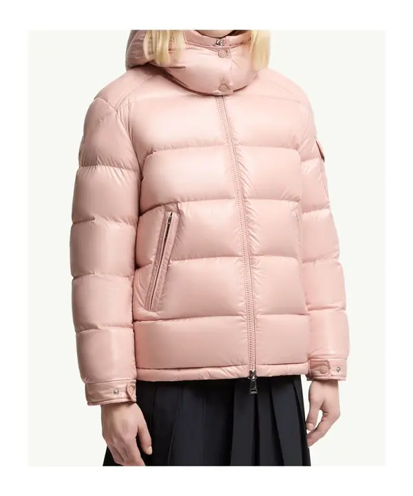 Moncler Maire Zip-up Padded Jacket - Pink